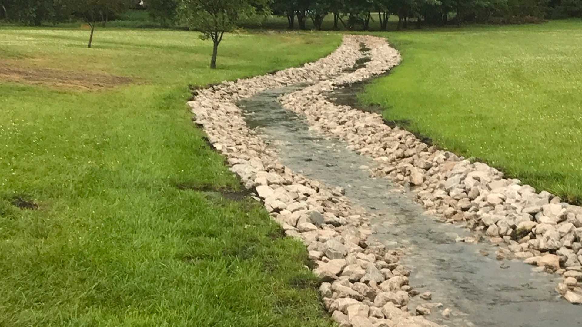 Ditch Reshaping/Erosion Control for IDOT – Iowa Earth Works